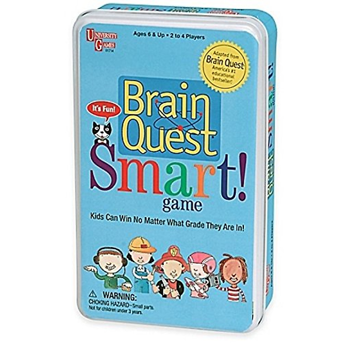 Brain Quest Smart Game in a Tin .HN#GG_634T6344 G134548TY10009