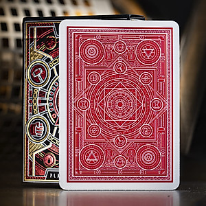 theory11 Avengers Red Edition Premium Playing Cards - Marvel Studios' The Infinity Saga Deck