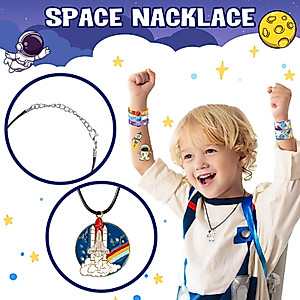 DMIGHT Space Party Favors, Outer Space Themed Birthday Decorations, Astronaut Gift Box for Kids (Space)