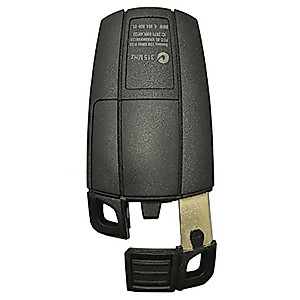 3 Buttons Keyless Remote Car Key Fob Fit for BMW 3 5 Series X5 X6 315MHz KR55WK49127 KR55WK49123 (Black)