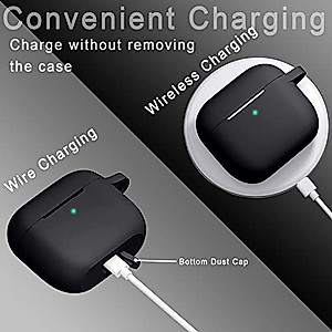 14 in 1 for AirPods 3 Case Accessories Set Kit for AirPods 3 Generation Case Cover Silicone 2021, Protective Case for Apple AirPod Gen 3 3rd Charging Case with Ear Cover[2021Released 3st Gen]
