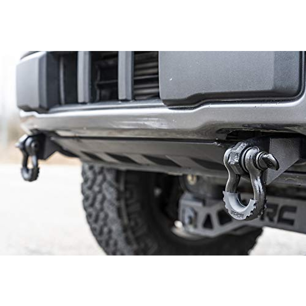 Rough Country Tow Hook Shackle Mount Kit for 2009-2020 Ford F-150 - RS158