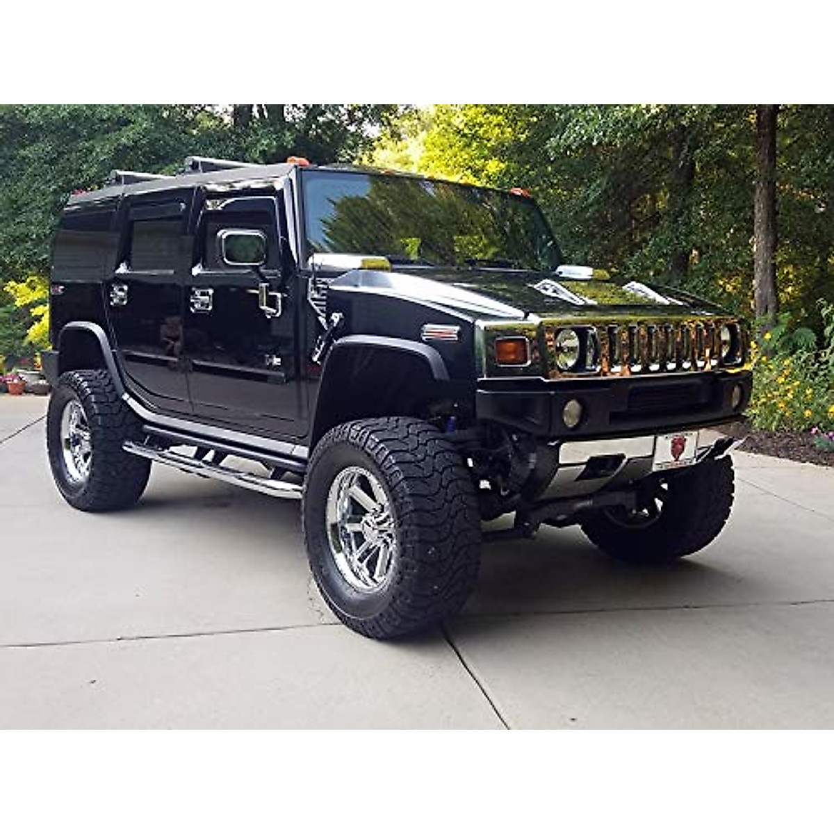 AntennaMastsRus - The Original 6 3/4 Inch is Compatible with Hummer H2 (2003-2009) - Short Rubber Fender Antenna - Reception Guaranteed - German Engineered - Internal Copper Coil