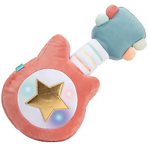 GUND Baby My First Guitar Lights and Sounds Musical Stuffed Plush Toy, 14"