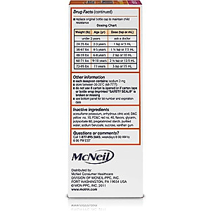 Motrin Child Berry Liq Size 4 Fluid Ounce, Pack of 6