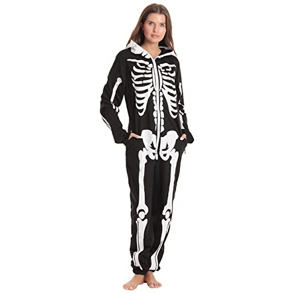 Just Love Adult Onesie Womens Skeleton Costume 6950-S