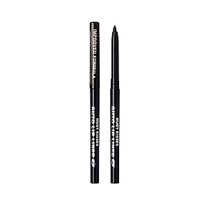 Ruby Kisses Auto Lip Liner Pencil, Long Lasting & Non-Fading, Smooth Application, Non-Feathering with Rich Color, No Sharpener Needed, Ideal for Full Lips Look (Black) (3 PACK)