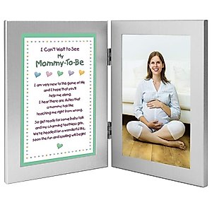 New Mom Gift for Expectant Mother, Sweet Poem from Baby, Add 4x6 Inch Photo
