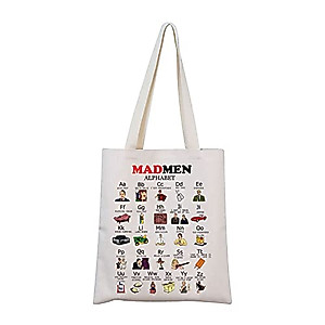 Mad Men TV Show Inspired Gift Madmen Fan Gift Madmen Tote Bag Madmen TV Series (Shopping bag)