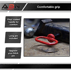 ABN Trailer Tow Hitch Lock Pin and R-Clip, 5-3/4in x 5/8in – For Towing Cargo, Boat, RV, Car, Truck, Bike, ATV