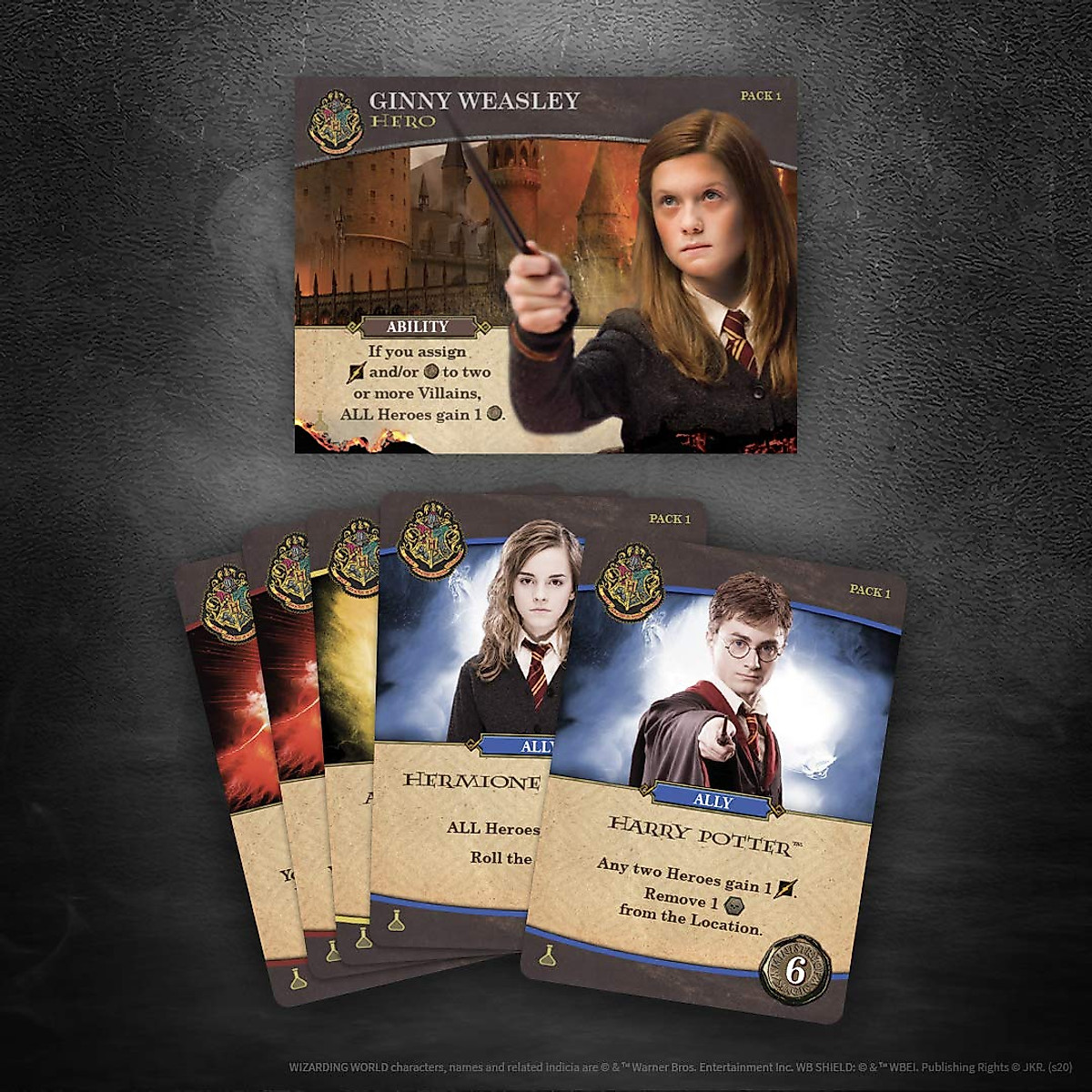 USAOPOLY Harry Potter: Hogwarts Battle - The Charms and Potions Expansion/Second Expansion to Harry Potter Deckbuilding Game/Featuring New Abilities & Cards/Officially Licensed