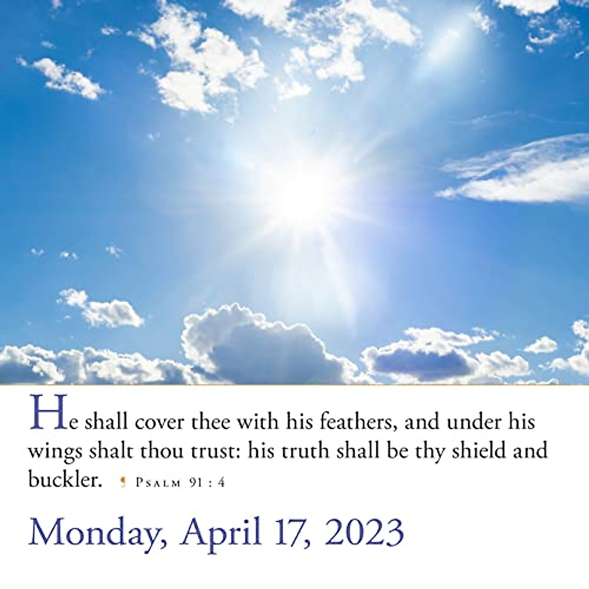 365 Bible Verses-A-Year Page-A-Day 2023: Timeless Words From the Bible to Guide, Comfort, and Inspire