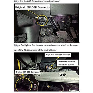 FURYENGRAVER Plug Play Engine Auto Start Stop Eliminator Cable for 2018-2023 Jeep Wrangler JL JLU Jeep Gladiator