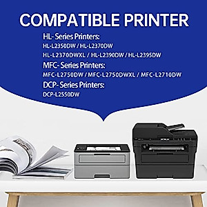 Compatible 2-Pack TN770 TN-770 TN 770 Super High-Yield Toner Cartridge Black Replacement for Brother HL-L2370DW HL-L2350DW HL-L2390DW MFC-L2750DW MFC-L2710DW Printer Toner.