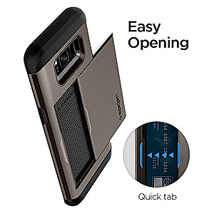Spigen Slim Armor CS Designed for Samsung Galaxy S8 Case (2017) - Gunmetal