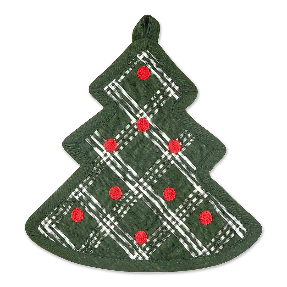 DII Christmas Kitchen Accessories & Décor Gift Set, Pot Holder & Dish Towels, O Christmas Tree, 3 Piece