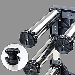 Adjustable Washing Machine Base Stand 4 Legs Mini Fridge Stand Extendable Appliance Fridge Stand Heightening Cookers Base Tray Large Outside Plant Container/29-32cm