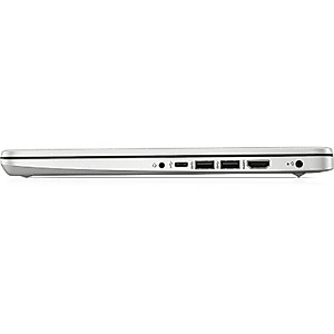 HP 14-inch HD Laptop AMD Athlon Gold 4GB DDR4 RAM 256GB SSD, AMD Radeon Graphics, Windows 10 Home, SD Card Reader, HDMI, USB Type C, Wifi, Bluetooth, 14-fq0052nr Computer Natural Silver (Renewed)