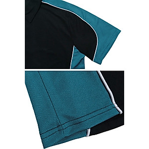 Mens Golf Polo Shirt Short Sleeve Performance Shirt Quick Dry Shirt Men Casual Shirt Polo Shirts for Men T Shirts Golf Shirts Fishing Shirts Work Shirts for Men