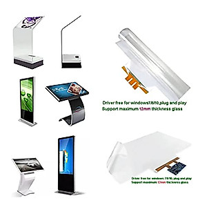 Multi Touch foil Film for 50Inch IR Touch Frame Window Display Capacitive Touch Switch for Interactive Touchscreen