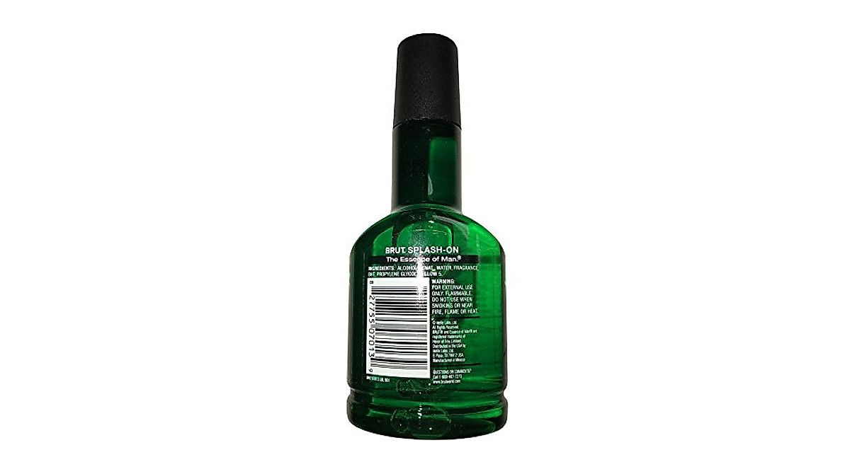 Brut Splash-On Classic Scent for Men | Long-Lasting Evening Fragrance