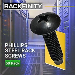 RackGold® 12-24 Rack Screws 50 Pack - USA Made