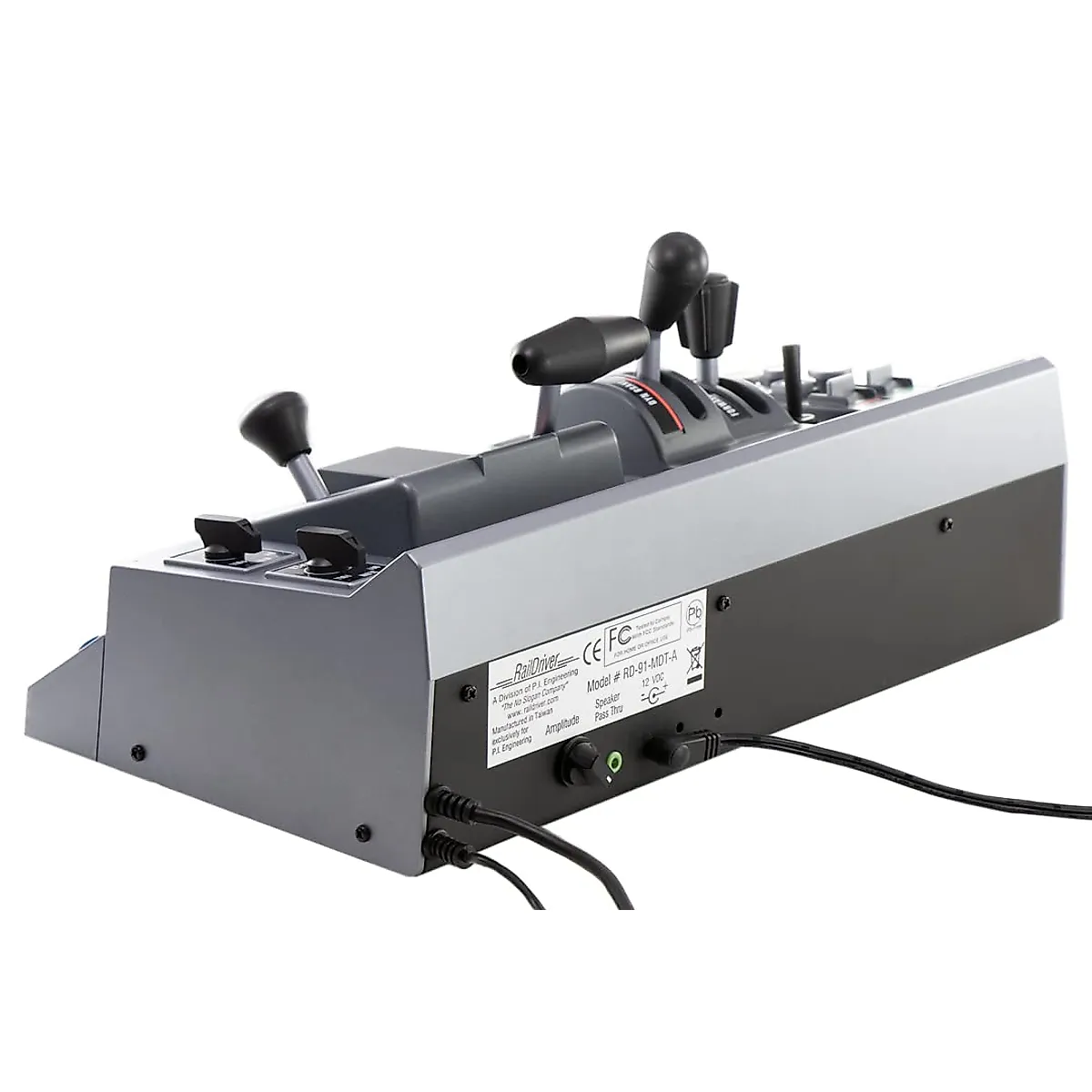 RailDriver USB Desktop Train Cab Controller, Drive your Train with realistic throttle, brake, reverser, and switch controls. (Windows PC)