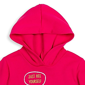 L.O.L. Surprise! Queen Bee Big Girls Fleece Pullover Hoodie Pink 10-12