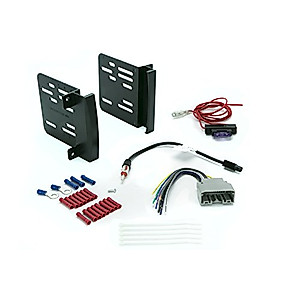 SCOSCHE Install Centric ICCR6BN Compatible with Select Chrysler/Dodge/Jeep 2007-14 Double DIN Complete Stereo Installation Solution for Installing an Aftermarket Stereo