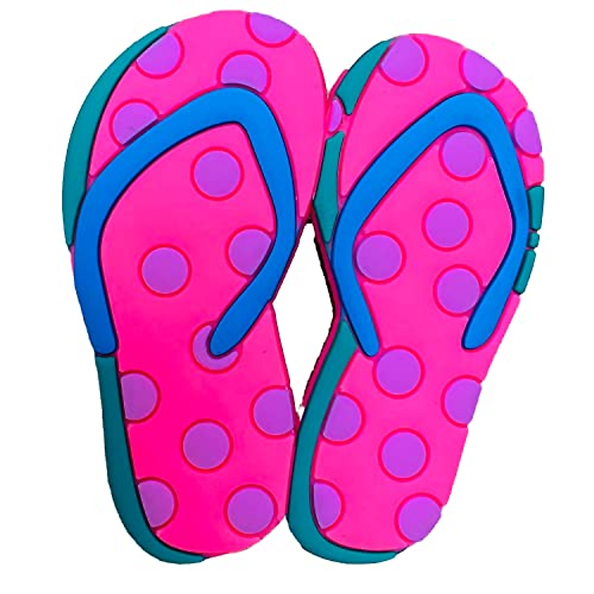 3PCS Bag Charms Compatible with Bogg Bags,Large Size Bag Insert Bag Accessories Compatible with Simply Southern Totes Charm Accessories for Beach Totes (Flip-Flops)