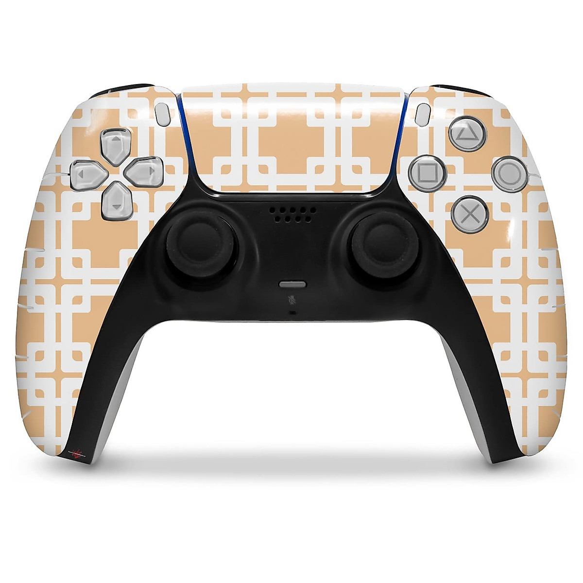 WraptorSkinz Skin Wrap compatible with Sony PS5 DualSense Controller Boxed Peach (CONTROLLER NOT INCLUDED)