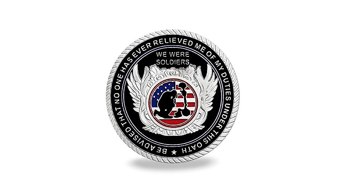 Honor US Veterans: Soldier Challenge & Military Souvenir Coin