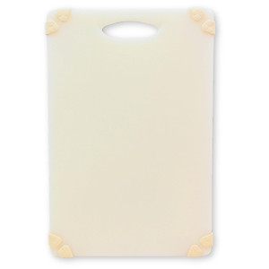 TableCraft Products CBG1218AWH Cutting Board,"Grippy", 12" x 18" x 1/2", Color Coded White
