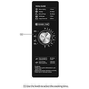 Midea Equipment 1034N0A Countertop Commercial Microwave Oven with Dial, 1000W, Stainless Steel, 1.2 CuFt