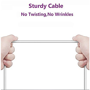 Super Charging Cable Replacement for Huawei P30 Pro 5A Supercharge USB Type C Cable, 3.3FT Super Fast Charge Type-C Cable for Huawei P20 Pro, Mate 20 Pro, Mate 10 Pro, P10 Plus, Mate 20 (White)