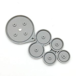 New Silicone Conductive Rubber Pads D-Pad Button for GBA SP （1Set）