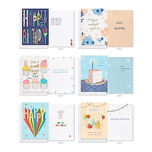 American Greetings Deluxe All Occasion Cards with Envelopes - Birthday, Thanks, Congrats and More (40-Count)