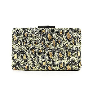 Mayeec Evening Clutch Clutch Purses for Women Wedding Evening Handbags Wedding Party Clutch Bag for Women (Color : Golden)