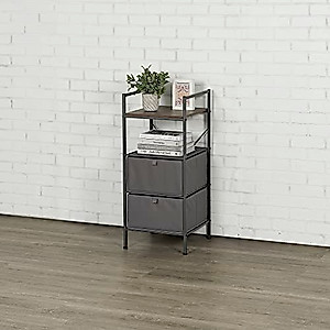 4-Tier Stackable Storage Tower With Drawers by Neatfreak! - Storage Cabinet With Drawers and Shelves For Clothes, Shoes & Accessories - Bedroom, Closet & Bathroom Organizer Tower
