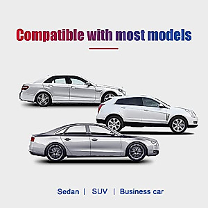 cueclue 4 Pack Car Door Handle Sticker, Carbon Fiber Anti-Scratches Protective Films, Car Door Scratches Protector, Door Handle Side Sticker, Auto Universal Door Handle Decoration Sticker (Black)