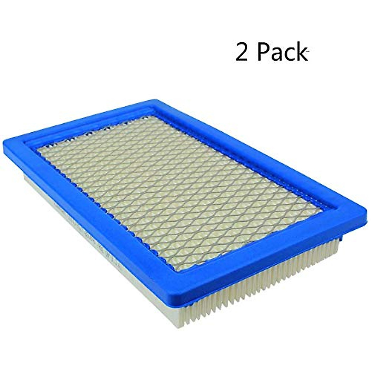 JORSION 2 Pack 397795S Air Filter Fits Briggs & Stratton 395027, 397795, 4102 Flat Air Filter Cartridge
