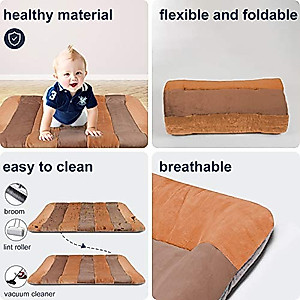 Dog Beds for Large Dogs Crate Pad Mat 48" Dog Cat Pet Bed Sleeping Mats Washable Non Slip Mattress Kennel Pads