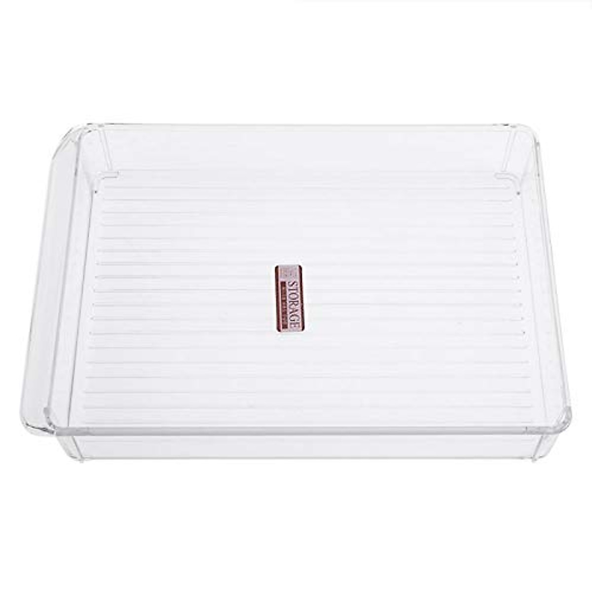 Plastic Food Storage Container Bin with Lid and Handle for Kitchen, Pantry, Cabinet, Fridge, Freezer(6138-小)