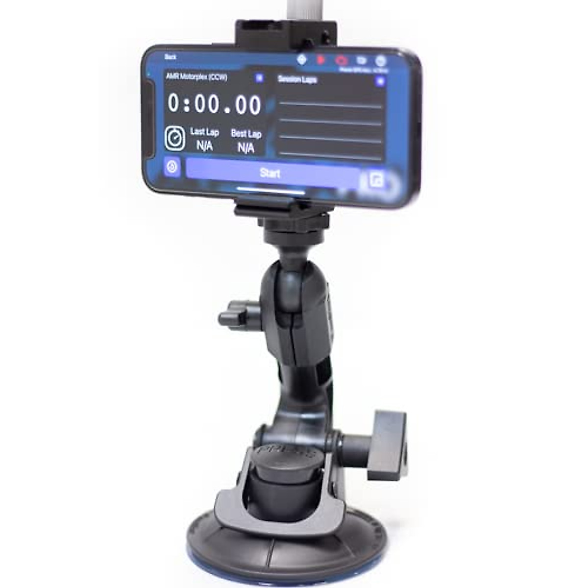 APEX Pro Motorsport Phone Mount: Track Days, Drag Racing, Autocross, Drifting, Off Roading, Rally, Rallycross, and More!