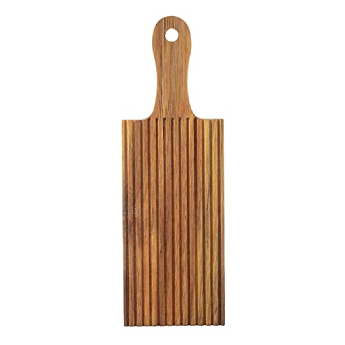 Tablecraft 11085 Gnocchi Rolling Board, 9.38-inch Length, Acacia Wood