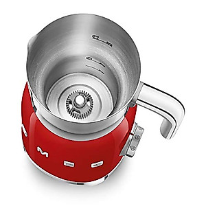 SMEG 50's Retro Milk Frother MFF11RDUS, Red