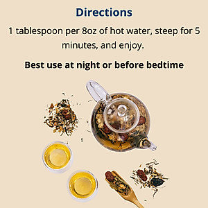 Wellness Tea, Caffeine Free, Relax, Rebalance, Digestion, Loose Leaf Herbal Tea, 10.5oz | PARA AU