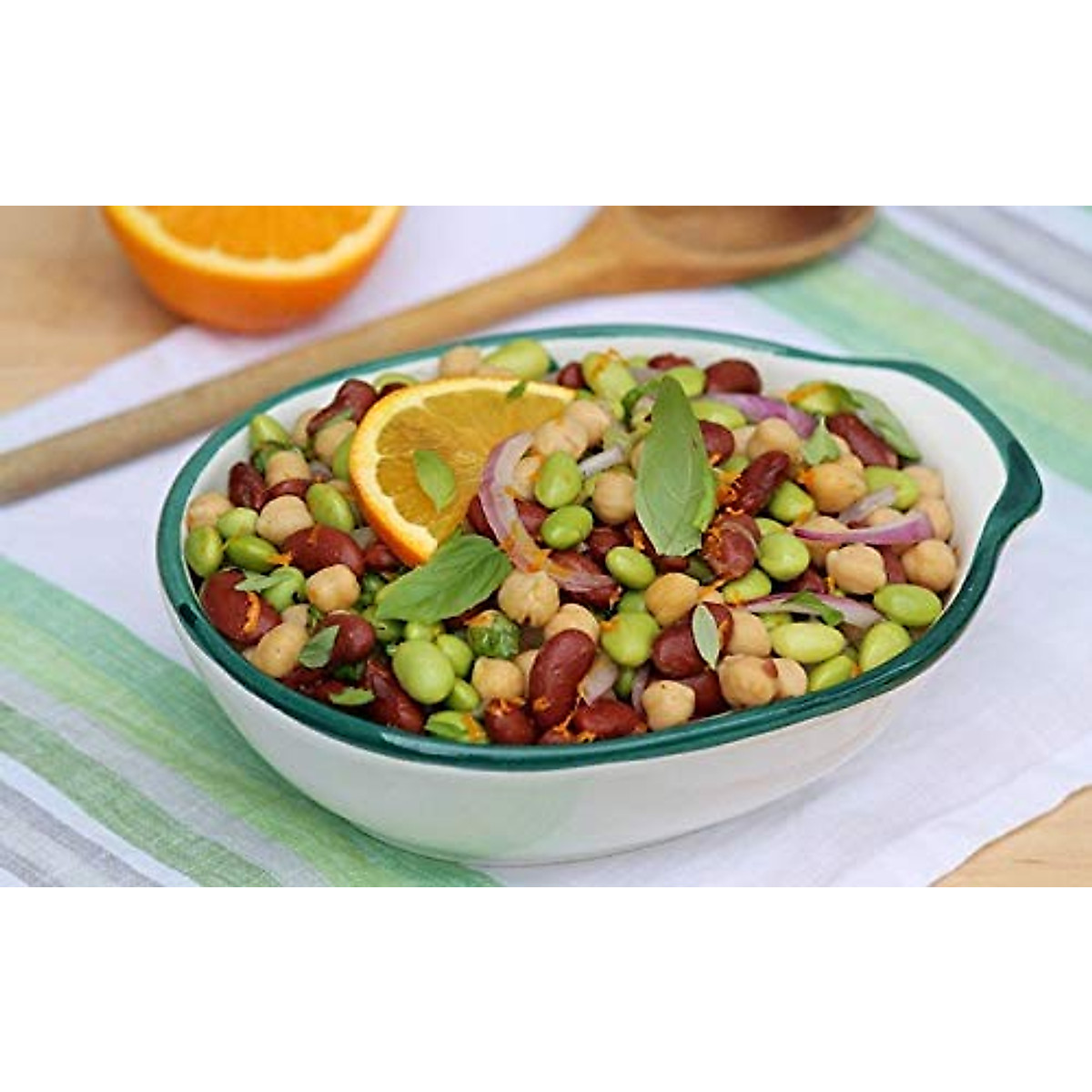 Organic Dark Red Kidney Beans- Fiber & Protein rich, Raw, Non-GMO, Vegan Bulk-1LB