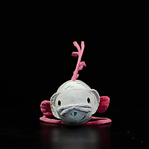 ZHONGXIN MADE Oarfish Plush Toy -Grey Long Real Life Oarfish Ribbon Fish Chimera Stuffed Toys, Super Soft Realistic Sea Creatures King of Herring Ocean Animal Toy, Gift Collection for Kids, 26Inch