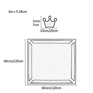 Felt Board Layout Notice Board, Crown Message Board, Green Wall Stickers, Kindergarten Works Display Cork Board